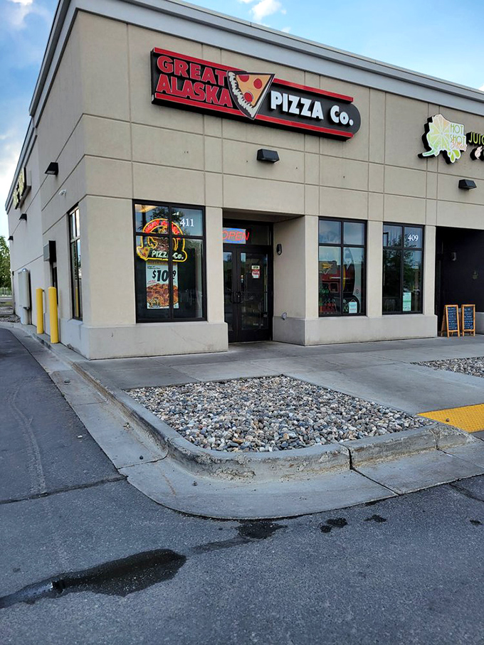 Great Alaska Pizza Company: Where 'great' is an understatement. This strip mall gem serves up slices bigger than your average glacier.