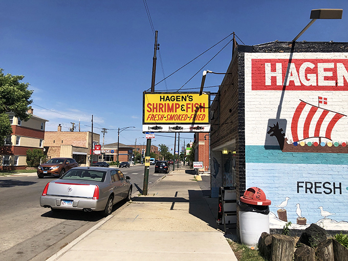 Hagen's Fish Market: Unassuming on the outside, a smoky paradise within. It's like finding Atlantis in a strip mall!