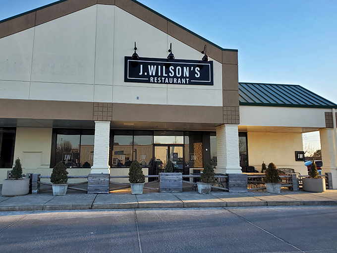 J. Wilson's: Where sophistication meets sizzle. Fancy jeans optional, appetite required!