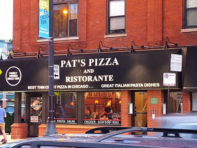 Pat's Pizza: Chicago thin crust so good, it might start a civil war with the deep dish devotees. Thankfully, there's enough for everyone!