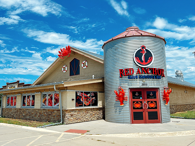 Red Anchor: Not your average silo! This nautical wonderland serves up seafood so fresh, you'll think you're seaside.