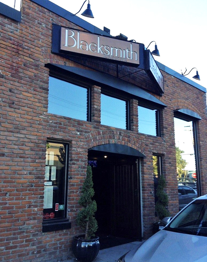 Forge your own flavor adventure! This converted blacksmith shop now hammers out steaks that are pure gold.