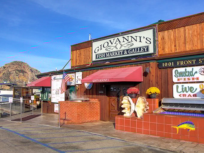 This Morro Bay institution is like a treasure chest of seafood delights. X marks the spot for your next foodie adventure!