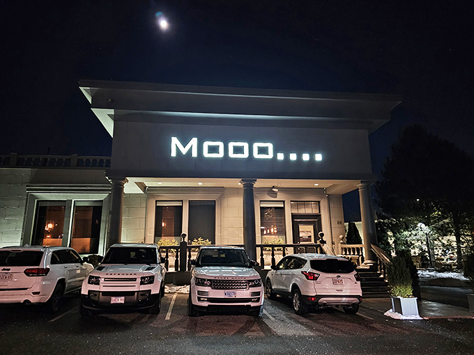 Steak with a wink! Mooo....'s playful name belies its serious commitment to turning prime cuts into prime experiences.