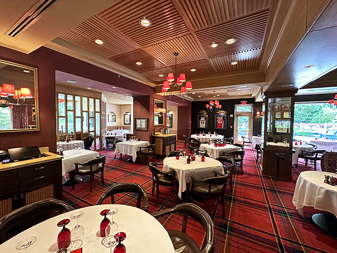 Plaid-clad and meat-mad. Prime 44 West's interior is like a cozy castle, if castles served world-class steaks.