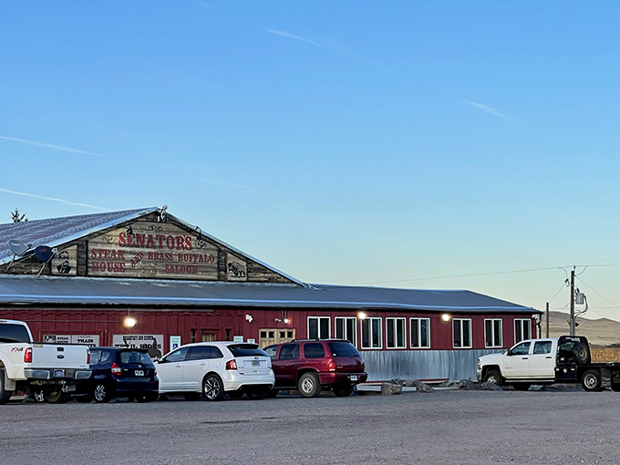 No need to lobby for flavor here! Senator's bold exterior promises a dining experience that'll have you pledging allegiance to good taste.