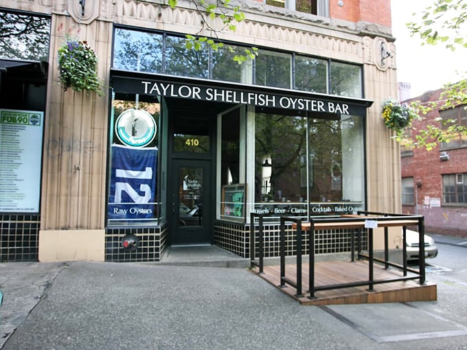Welcome to Taylor Shellfish, where every oyster is your oyster! It's like a day at the beach, minus the sand in your shorts.