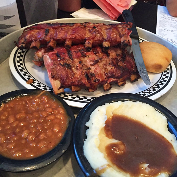 Baby back ribs so tender, they practically leap off the bone and into your mouth. Resistance is futile!