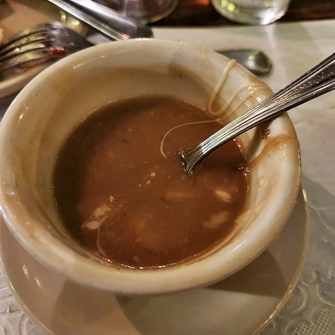 Behold, the soup that launched a thousand food pilgrimages. It's so good, you might consider proposing to it.