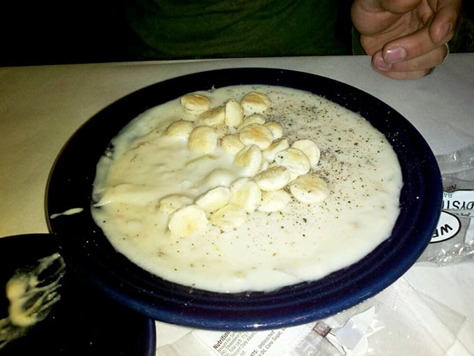 Clam chowder so legendary, it probably has its own fan club. One spoonful, and you'll want to write sea shanties about it.