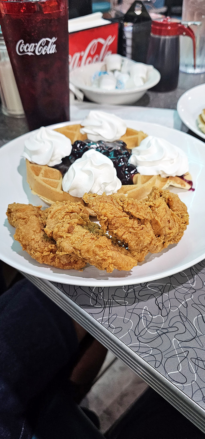 Waffles so good, they might just replace your morning coffee as the best part of waking up. Folgers, you've got competition!