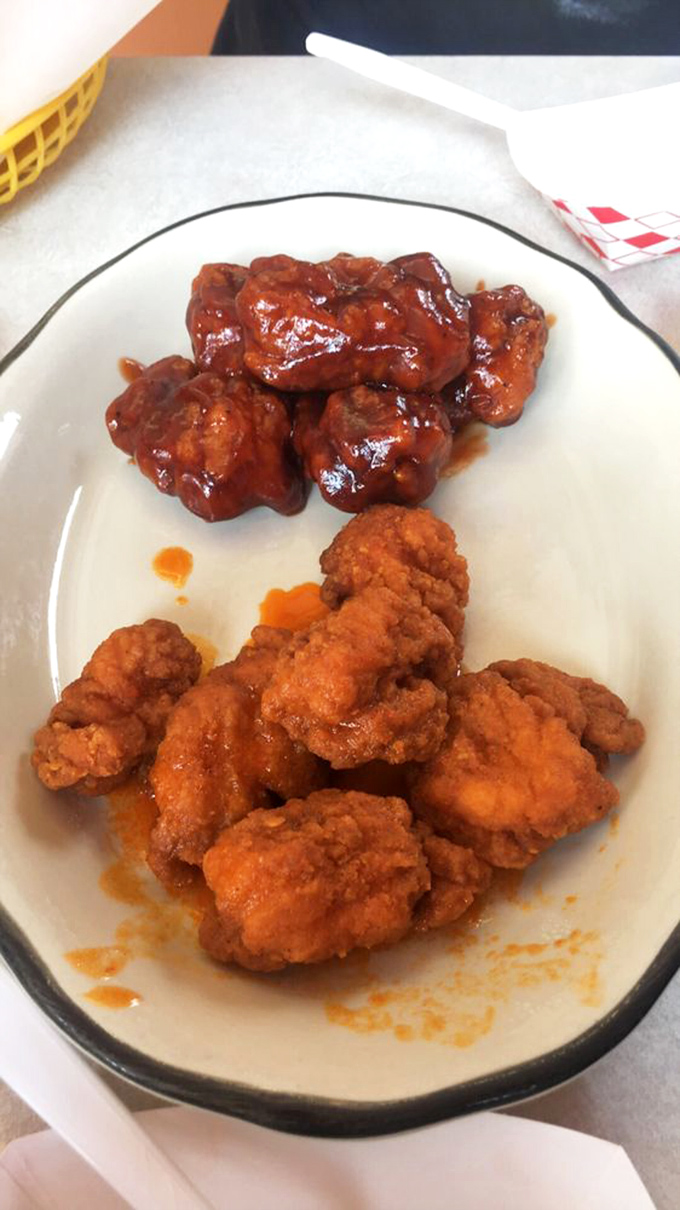 Holy mother of chicken! These wings look so good, they might make you consider moving to Fresno.
