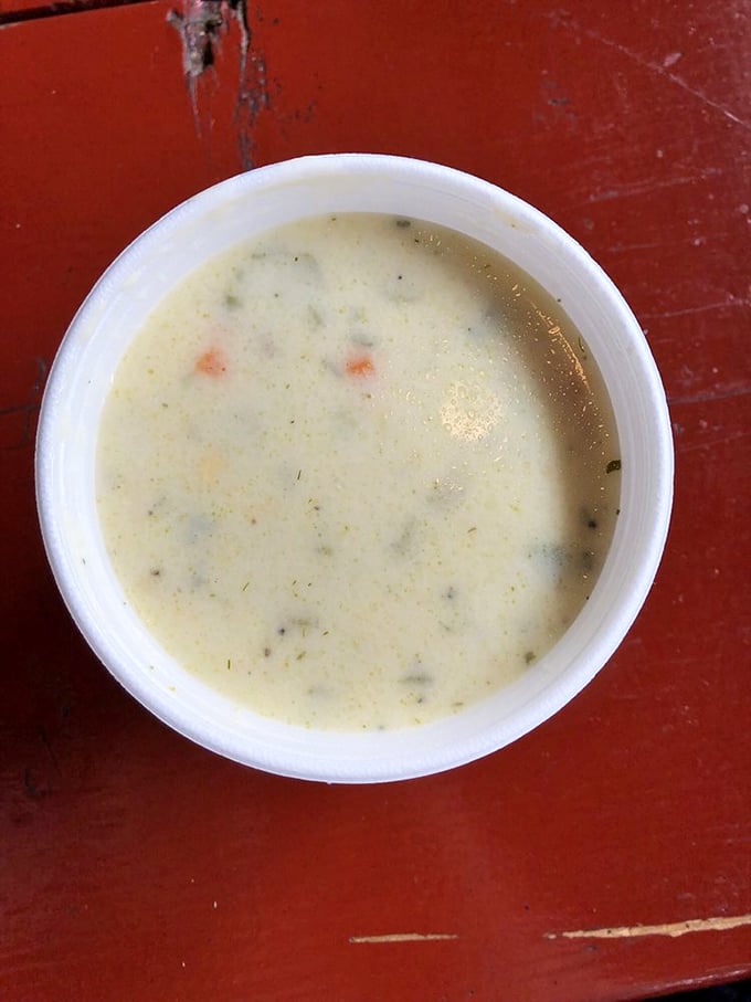 A bowl of comfort that could warm even a polar bear's heart. This chowder is so packed with flavor, it might just have its own gravitational pull.