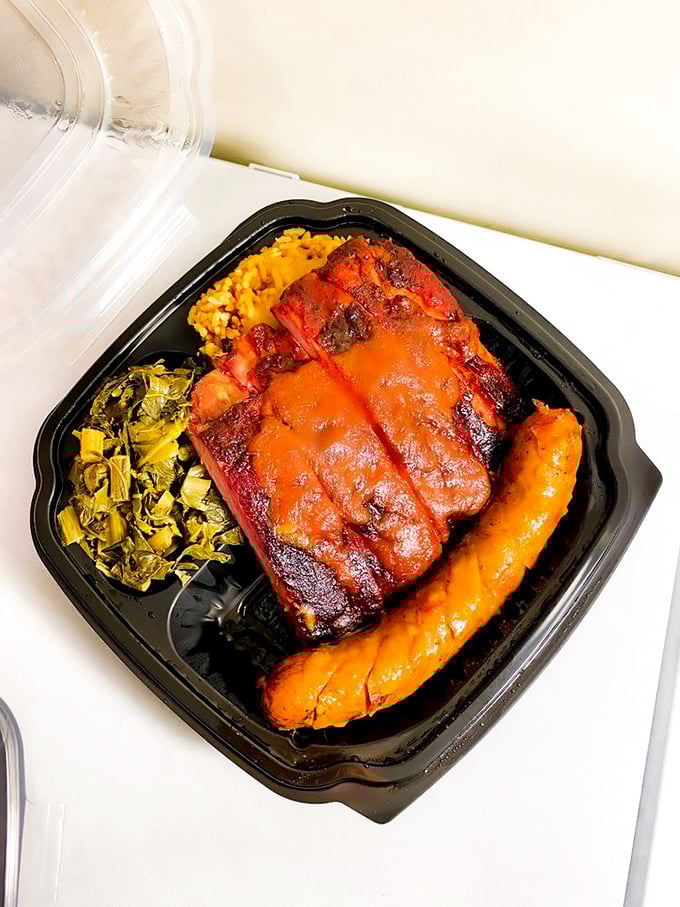 The dynamic duo of BBQ: ribs and brisket join forces to create a platter that's more satisfying than binge-watching your favorite show.