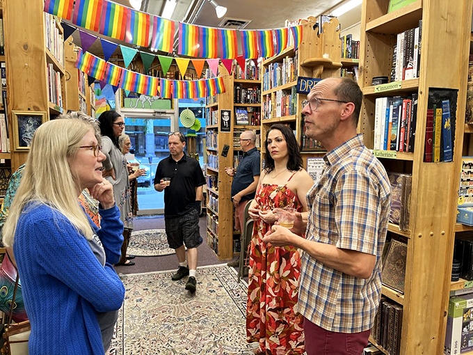 It's not just a bookstore, it's a community hub! Literary events here are like a book club meeting your favorite block party – lively, engaging, and full of surprises.