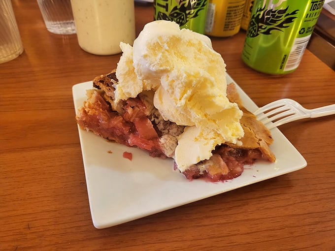 Behold, the apple pie that launched a thousand food comas. Flaky crust, cinnamon-kissed apples &ndash; it's like autumn in edible form.