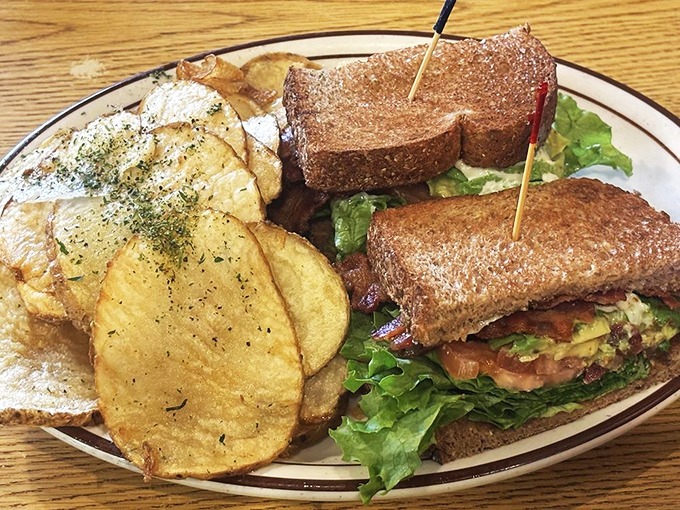 The BLTA: Because sometimes, a regular BLT just isn't enough to handle your hunger. This sandwich is ready to take on your appetite!