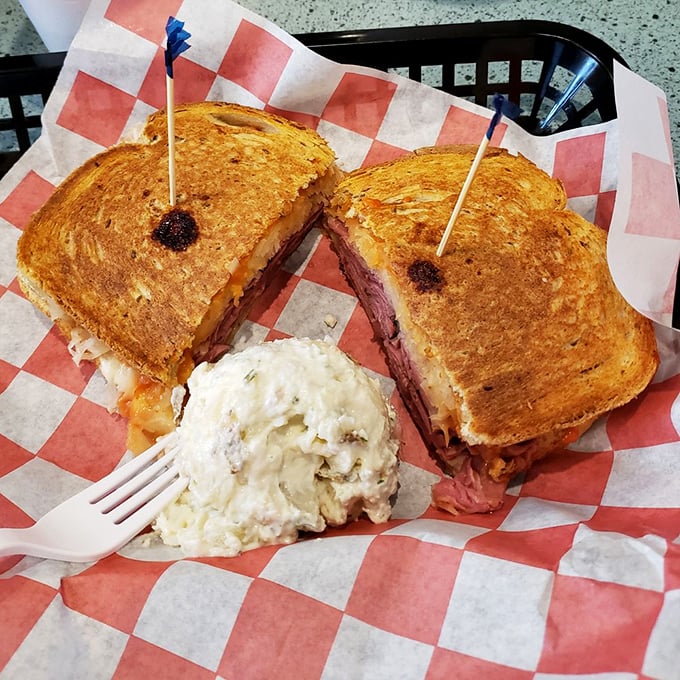 Meet the Bulldog&mdash;a sandwich so thoroughly grilled and stuffed, it deserves its own fan club and victory parade.