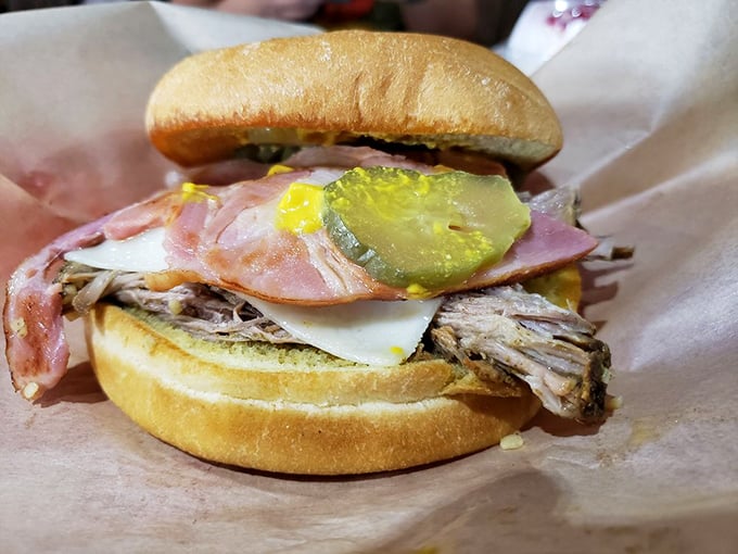 Cuba meets Tennessee in this flavor fiesta. It's like salsa dancing in your mouth!