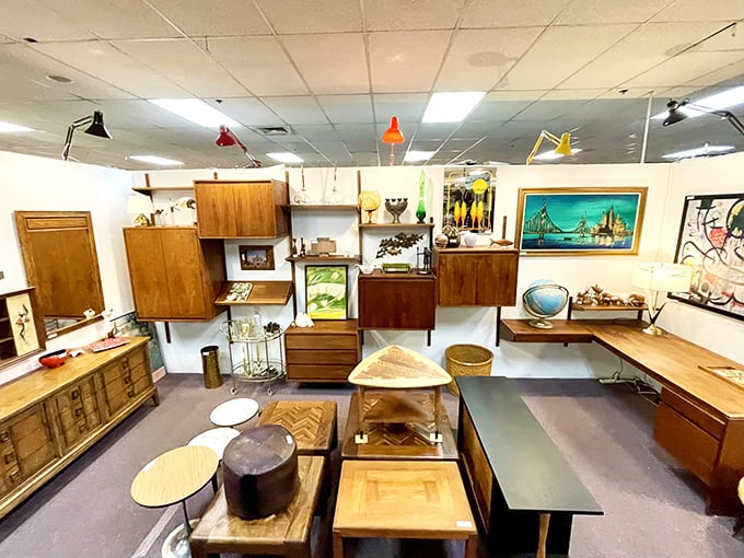 Mid-century modern meets Victorian elegance. These tables have seen more dinner parties than your favorite sitcom characters.