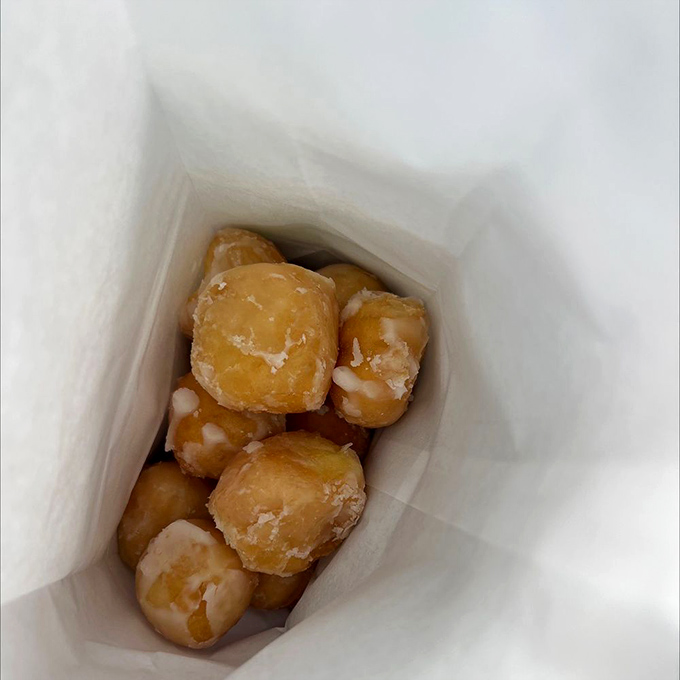 Bite-sized bundles of joy! These donut holes are proof that good things really do come in small packages.