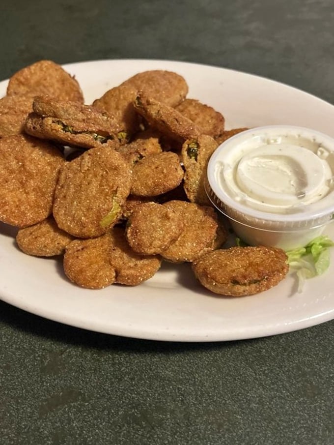 Fried pickles: The unexpected crowd-pleaser that'll have you questioning why you ever doubted this crunchy, tangy delight.