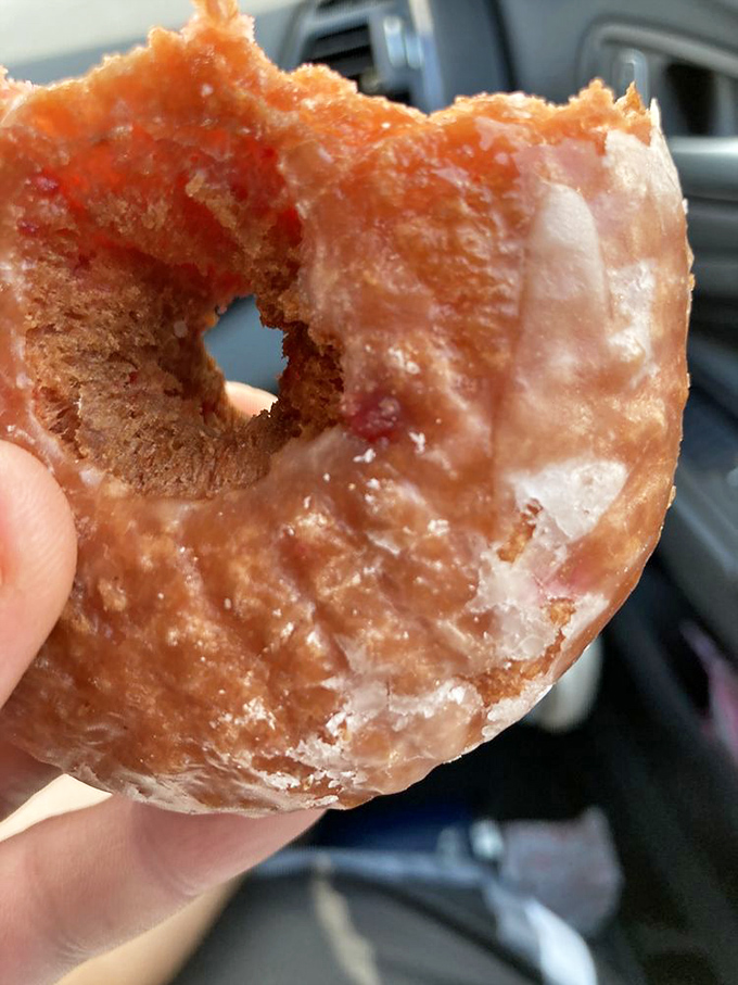 Glazed and confused? Not with this beauty. It's the Brad Pitt of donuts - simple, classic, irresistible.