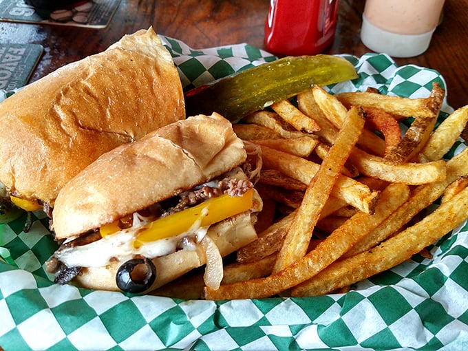 The Jack Daniels Brisket Sandwich: where barbecue meets booze in a handheld flavor explosion. It's the sandwich that would make Jack himself raise a glass.