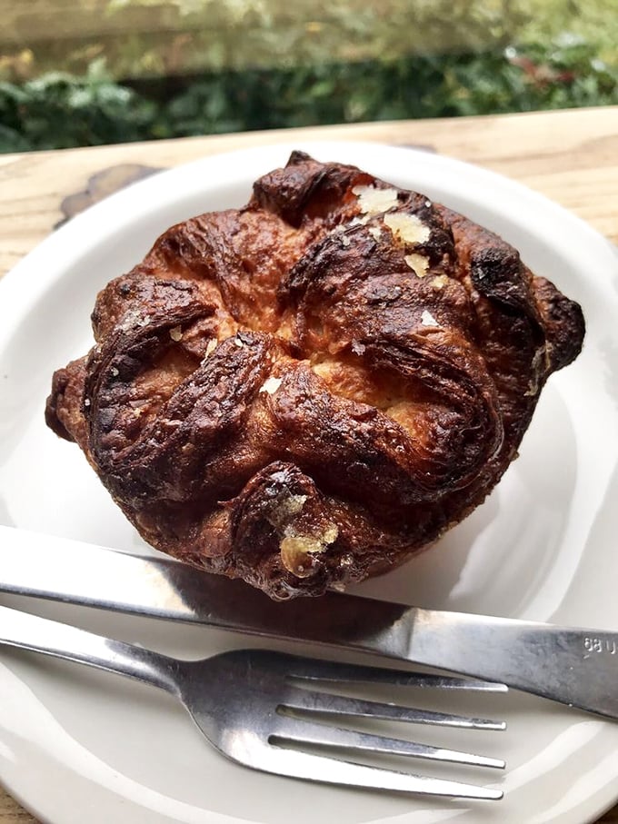 The kouign amann: a pastry so buttery and caramelized, it's like a croissant went to finishing school and came back with a fancy French accent.