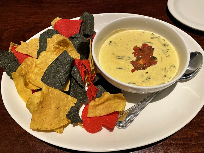 Queso-caramba! This lobster spinach queso is what happens when comfort food gets dressed up for a night on the town. Dip at your own risk of addiction!