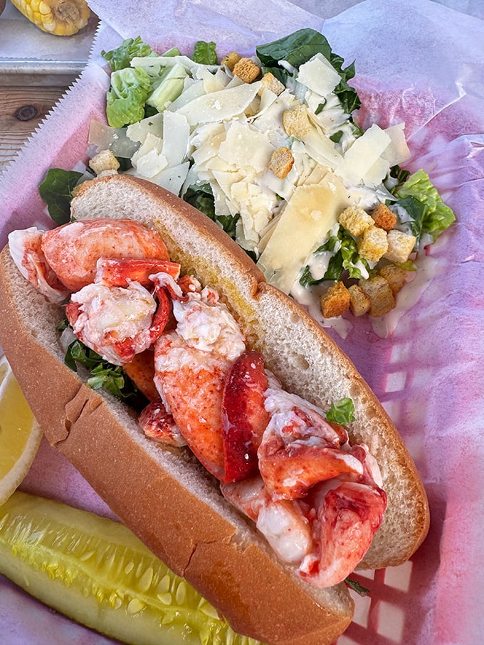 The lobster roll: Maine's answer to the question, "What if heaven was edible?" Butter-kissed perfection in every bite.