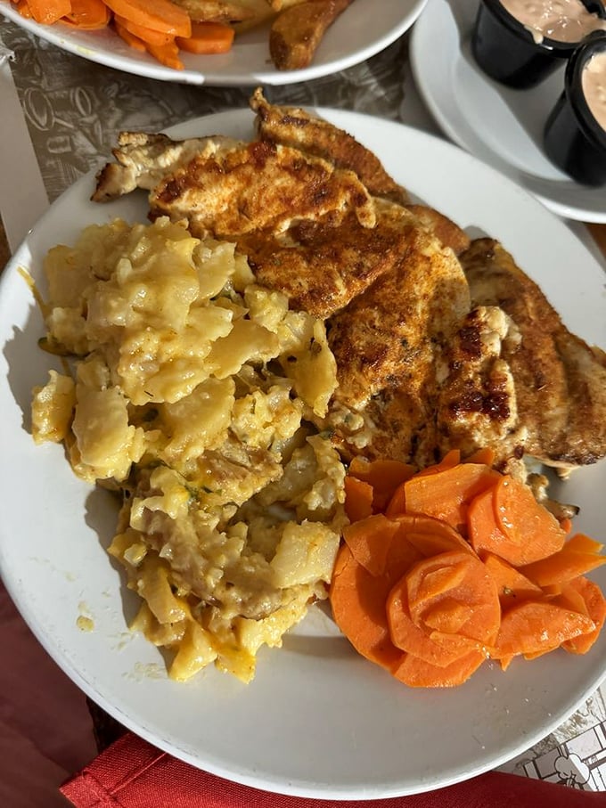 Cluck yeah! This marinated grilled chicken breast proves poultry can hold its own in beef country.