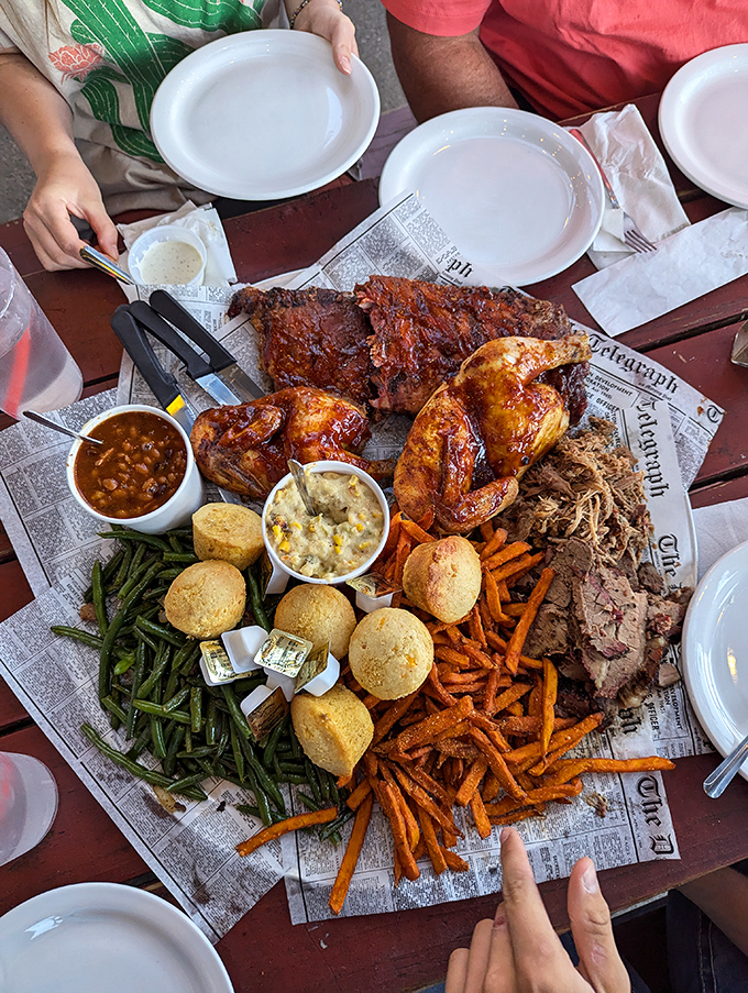 Not so much a platter as a declaration of carnivorous intent. This feast could unite political opponents&mdash;at least until the last rib disappears.