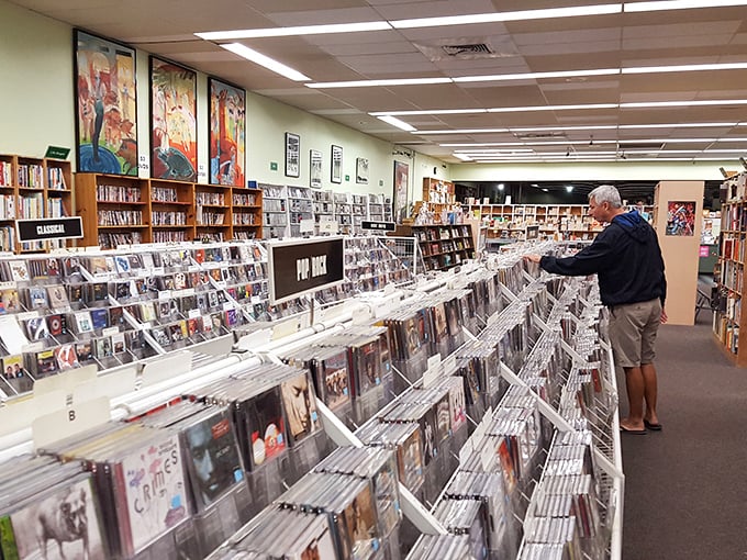 Calling all music aficionados! This mini cassette tape section is a nostalgic trip down memory lane. Time to dust off that Walkman!