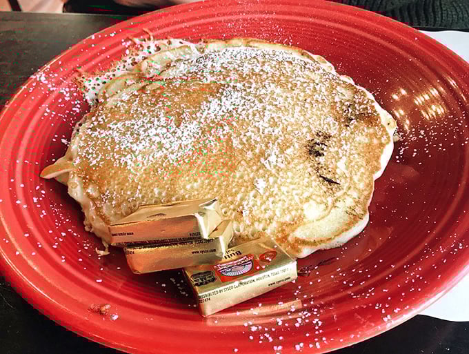 Pancakes so fluffy, they could double as pillows! These golden beauties are just begging for a syrupy shower and a butter bath.