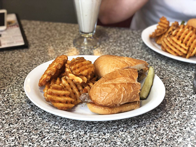 Fluffy pancakes and crispy hash browns &ndash; the dynamic duo of breakfast that'll have you humming "Happy Days" all day long.