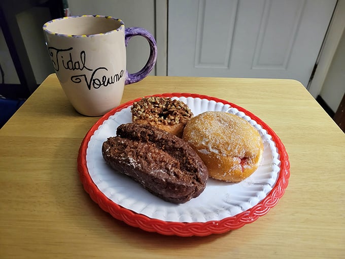 A trio of temptation! This plate isn't just breakfast; it's a choose-your-own-adventure story where every ending is deliciously satisfying.