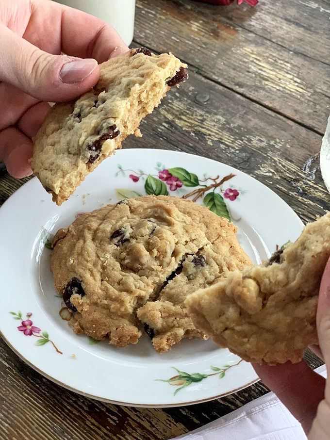 Cookie monster, meet your match! These raisin-studded beauties are like edible hugs for your taste buds.