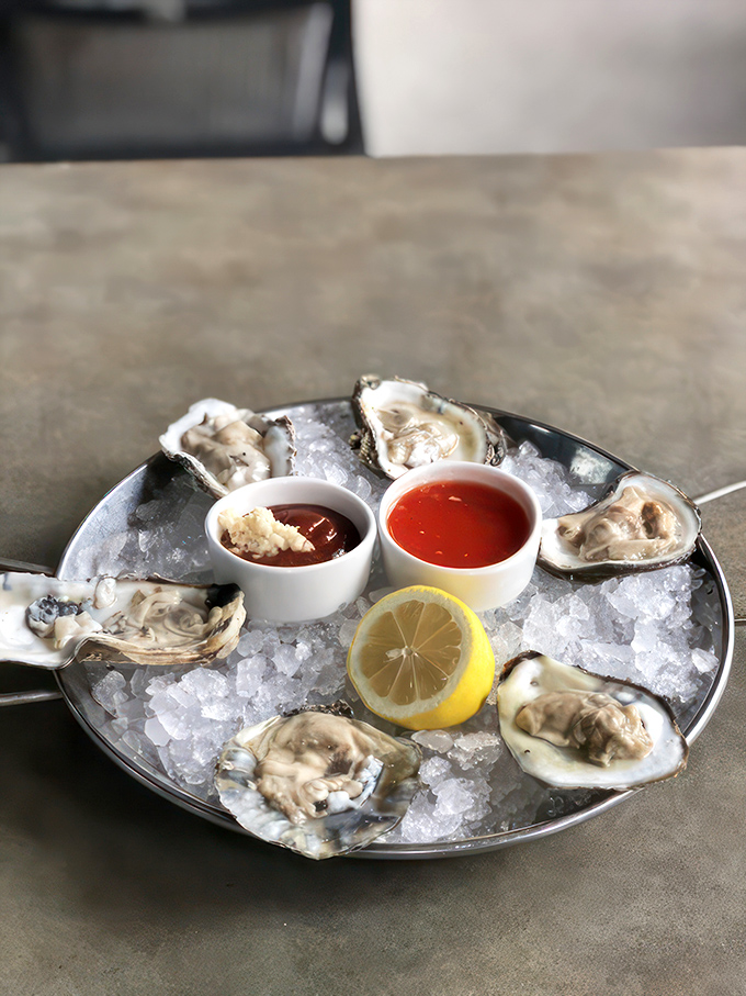 Fresh oysters on ice: Nature's perfect appetizer. These beauties are ready for their close-up &ndash; and your taste buds.