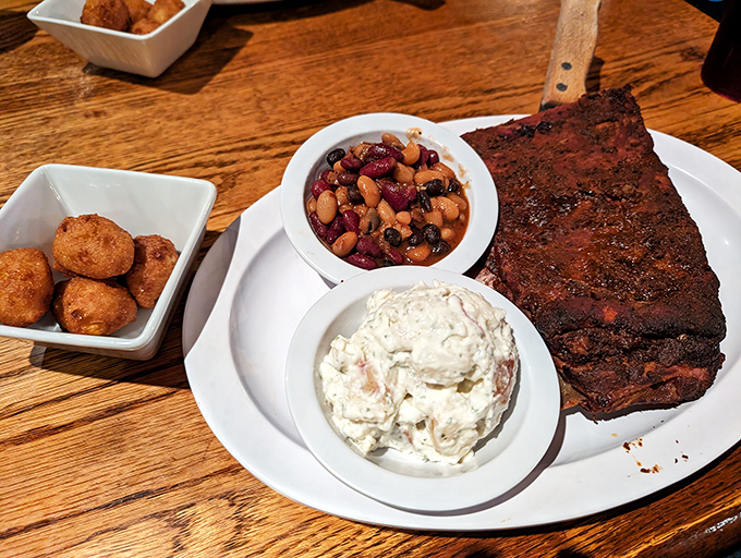 Ribs so tender, they practically fall off the bone with a gentle breeze. No need for utensils here!