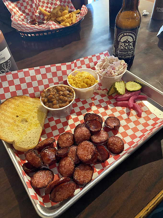 These hickory-smoked sausages have that perfect snap when you bite in&mdash;the kind that makes conversation stop mid-sentence.