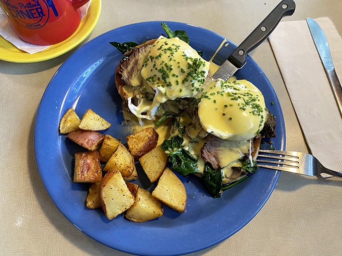 Short rib Benedict: When breakfast decides to dress up for dinner. A fancy feast that still feels like a warm hug.