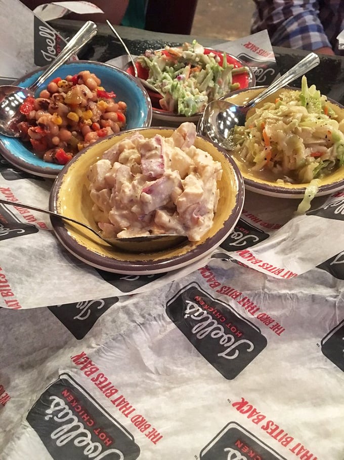 Side hustle perfection. These bowls of comfort food goodness are the unsung heroes of any chicken feast.