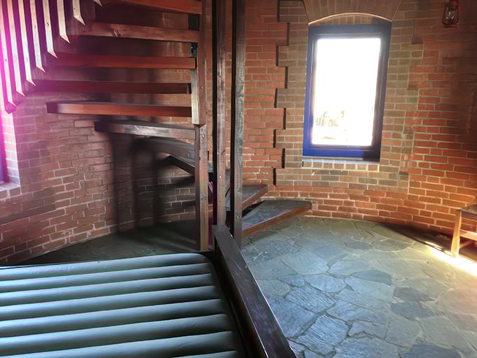 Stairway to heaven or secret passage? This winding wonder has 'Instagram opportunity' written all over it. #NoFilterNeeded