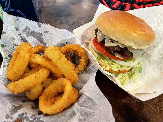 Mushroom lovers, rejoice! This Swiss-topped beauty is so good, it might just convince you that fungi are the real fun guys.