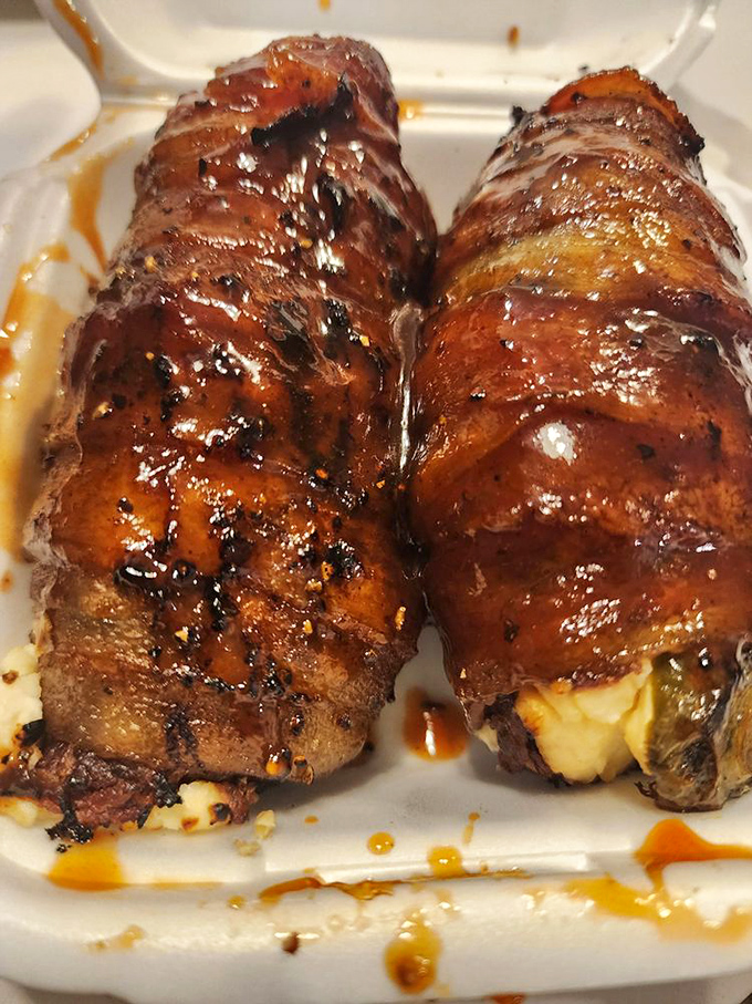 Texas Twinkies: Where jalape&ntilde;os meet their cheesy, bacon-wrapped destiny. Forget dessert, these are the sweet ending your meal deserves.