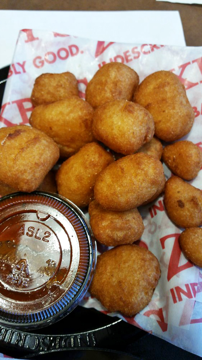 Cheesy does it! These little nuggets of joy are like edible gold &ndash; crispy on the outside, gooey on the inside.