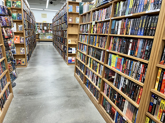 Welcome to the land of endless stories. It's like Netflix, but with that satisfying book smell we all secretly love.