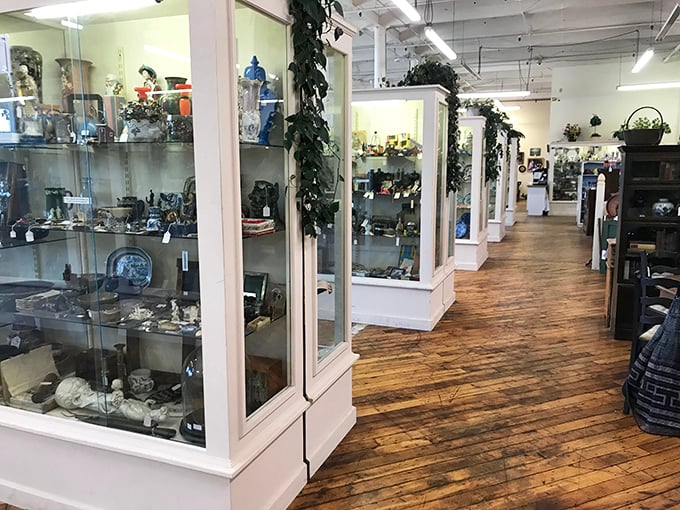 Ah, the aisle of infinite possibilities. One person's tchotchke is another's must-have conversation piece.