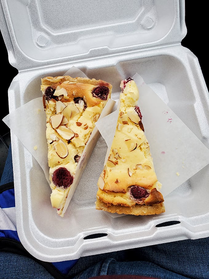 Pie oh my! These almond-topped beauties are ready for their close-up. Hollywood, are you watching?